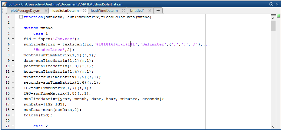 Solved ?Matlab. Need help ASAP. SunData 883x1 | Chegg.com