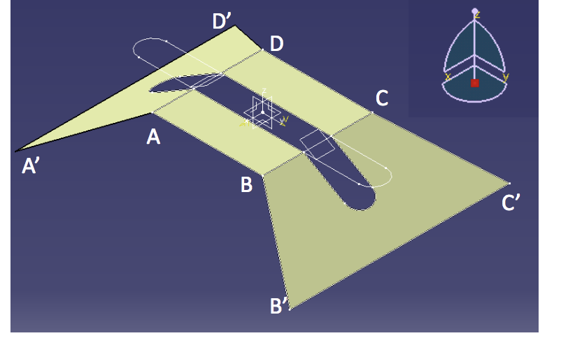 Solved Can someone tell me how to create the oval hole | Chegg.com