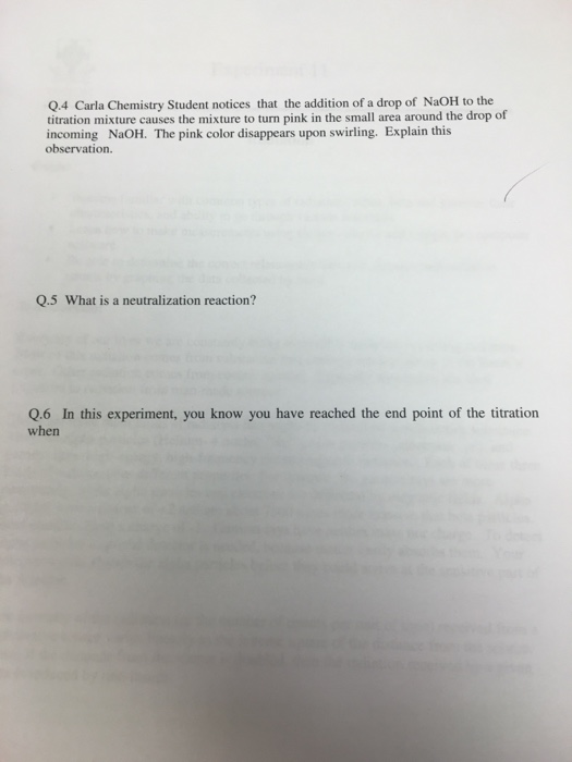 Solved Lab Day Name: Lab Time Lab Partner Pre-Lab Questions: | Chegg.com