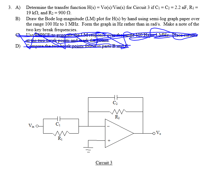 Solved Determine the transfer function H(s) = V_0(s)/Vin(s) | Chegg.com