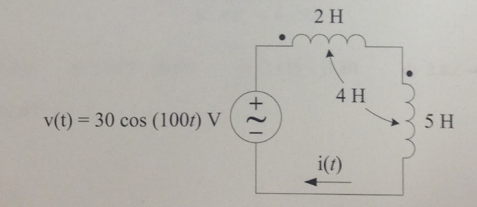 Solved Calculate i(t) in the circuit below. | Chegg.com