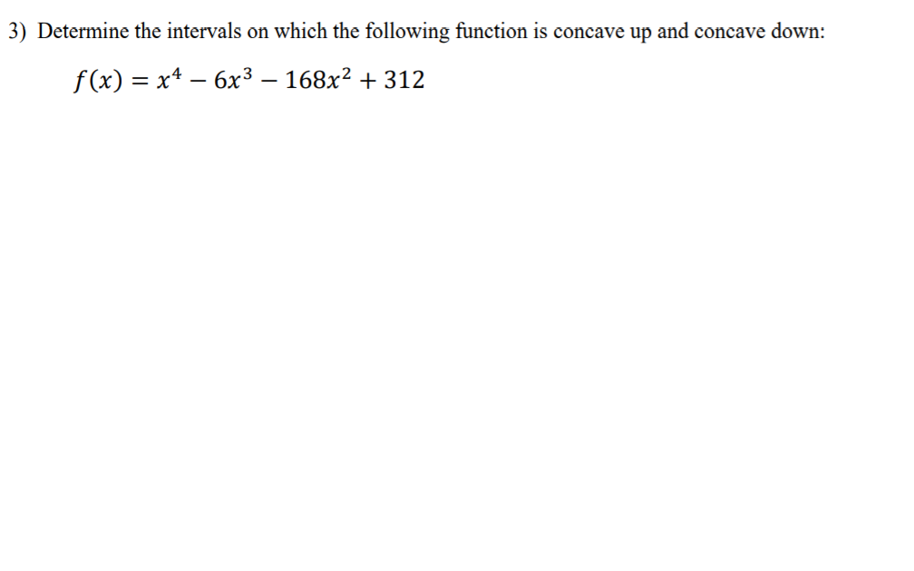 Solved ) Determine the intervals on which the following | Chegg.com