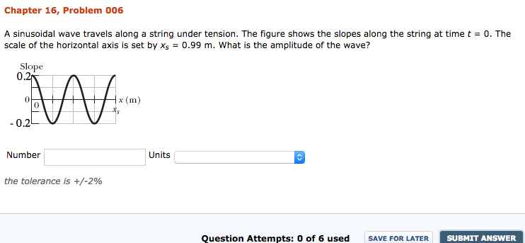 Solved A sinusoidal wave travels along a string under | Chegg.com