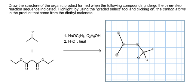 Solved Draw The Structure Of The Organic Product Formed