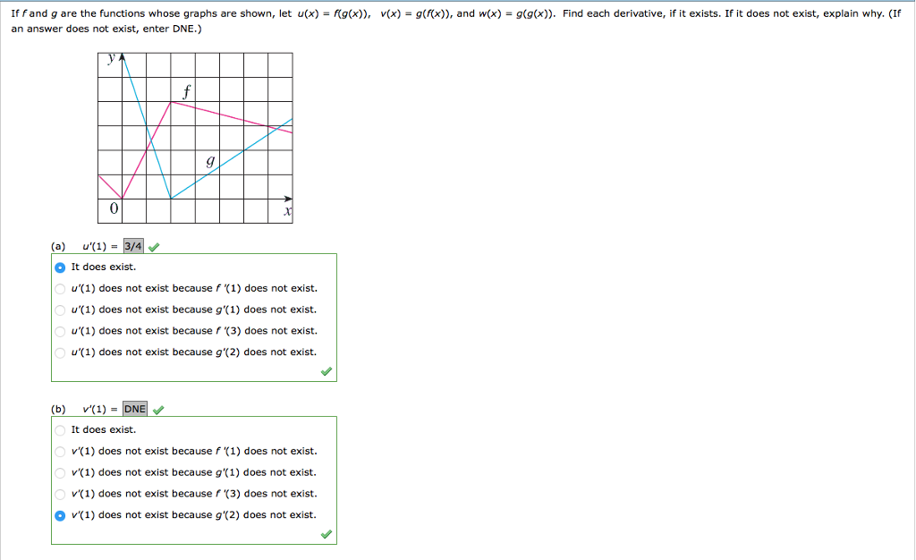 Solved If f and g are the functions whose graphs are shown | Chegg.com