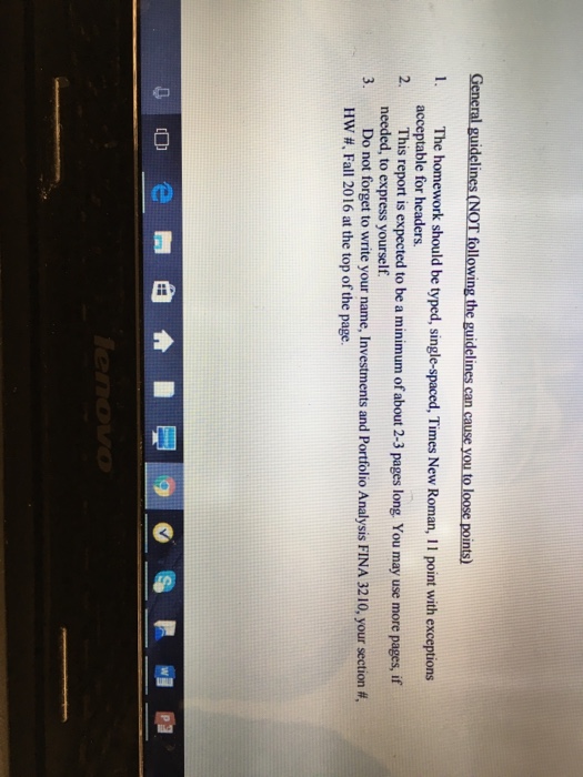 leek 12 Homework2 FINA 3210.pdf To familiarize | Chegg.com