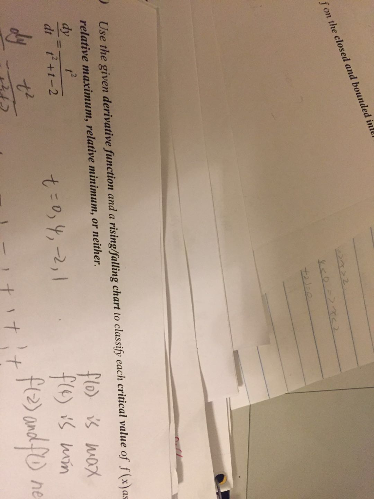 Solved f on the closed and bounded inl Use the given | Chegg.com