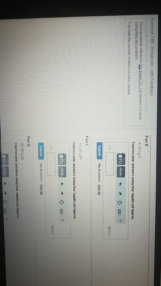 Solved Exercise 2.88- Enhanced- with Feedback Part B You may | Chegg.com
