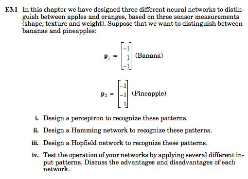 Solved E3.1 In this chapter we have designed three different | Chegg.com
