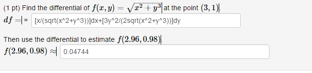 Solved Find the differential of f(x,y) = SQUAREROOTx^2 + | Chegg.com