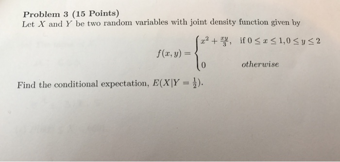 Solved Let X and Y be discrete random variables with joint | Chegg.com