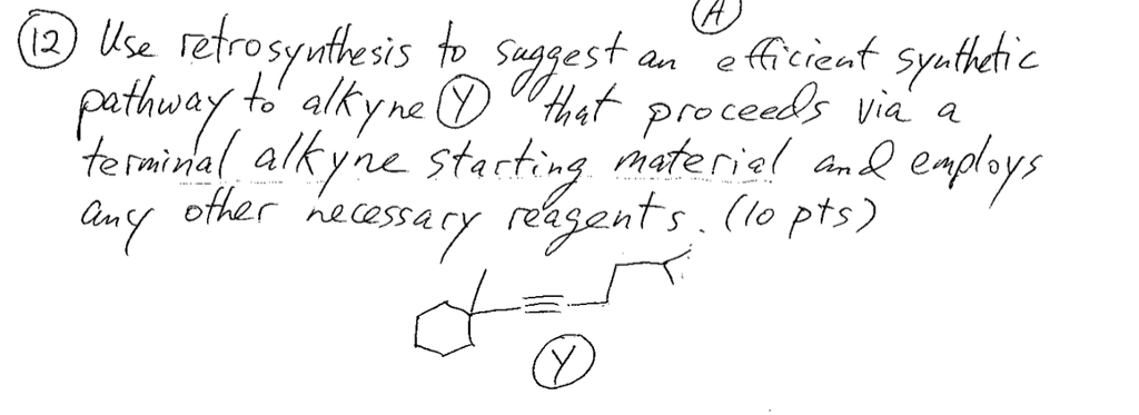 Solved Use retro synthesis to suggest an efficient synthetic | Chegg.com