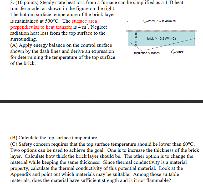 Solved Hello, I am currently doing a heat transfer problem | Chegg.com