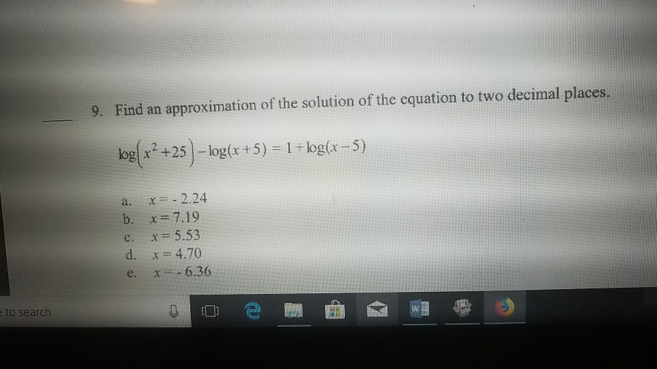 Solved 9. Find an approximation of the solution of the | Chegg.com