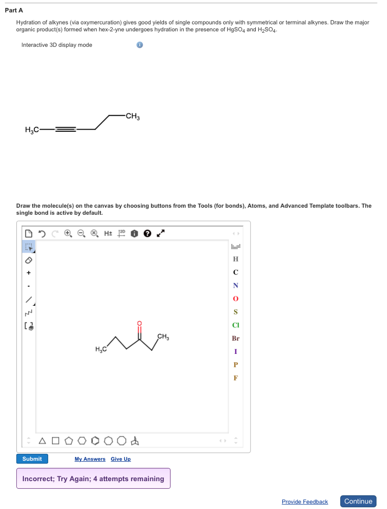 Solved Hydration of alkynes (via oxymercuration) gives good | Chegg.com