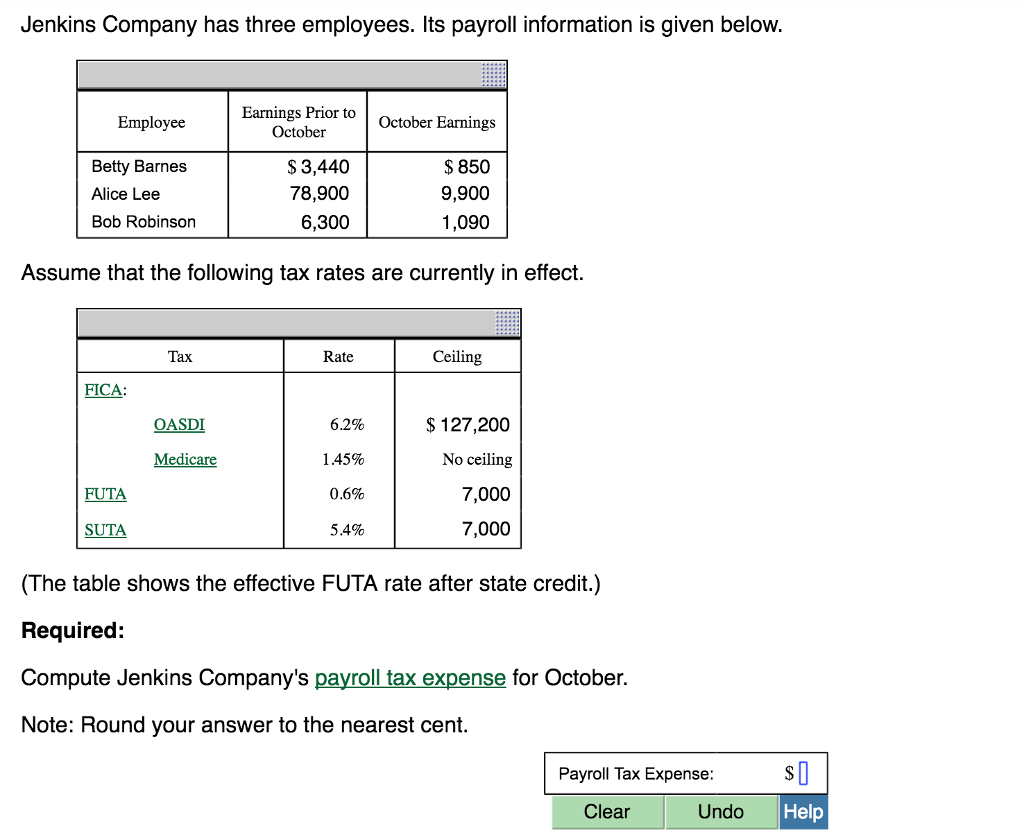 Solved Jenkins Company Has Three Employees Lts Payroll Chegg solved-jenkins-company-has-three-employees-lts-payroll-chegg