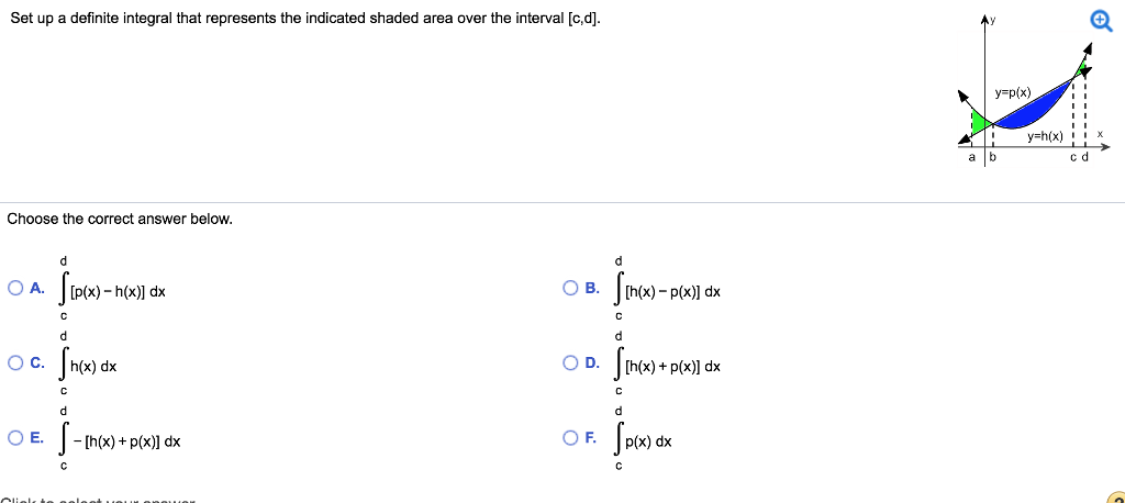 Solved Set up a definite integral that represents the | Chegg.com