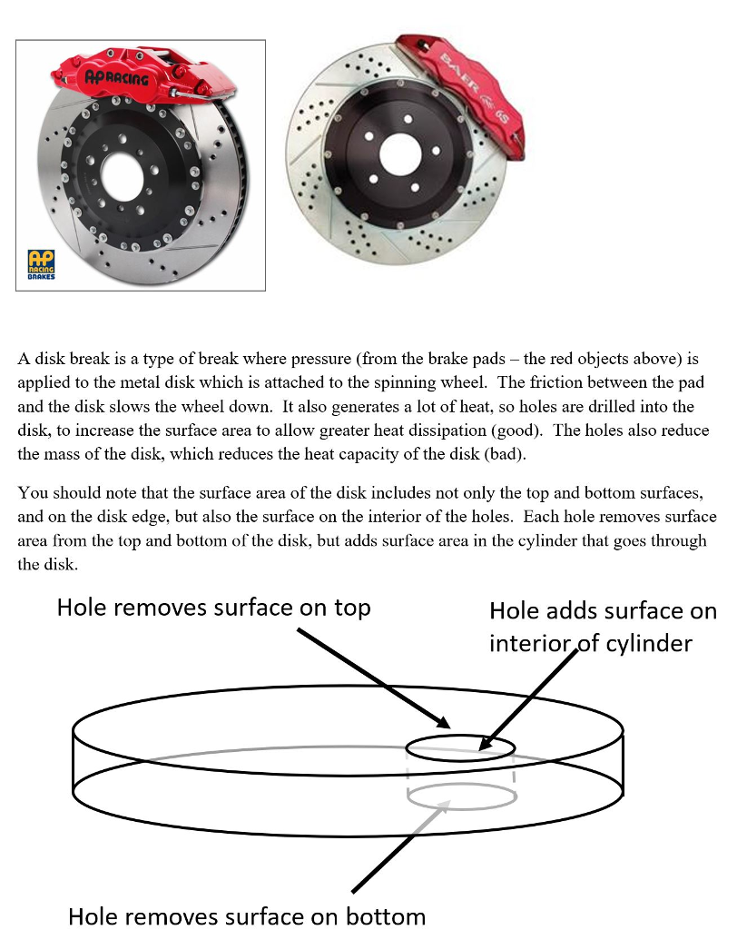 Solved APRACING A disk break is a type of break where | Chegg.com