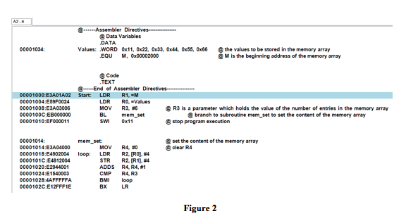 Solved Assignment 1: The code displayed in Figure 1 | Chegg.com