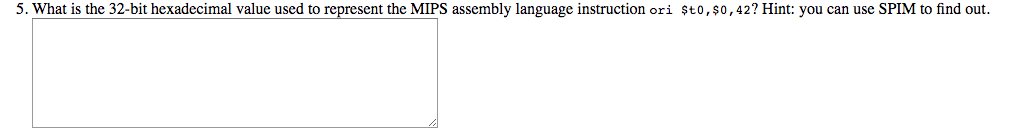 Solved 5. What is the 32-bit hexadecimal value used to | Chegg.com