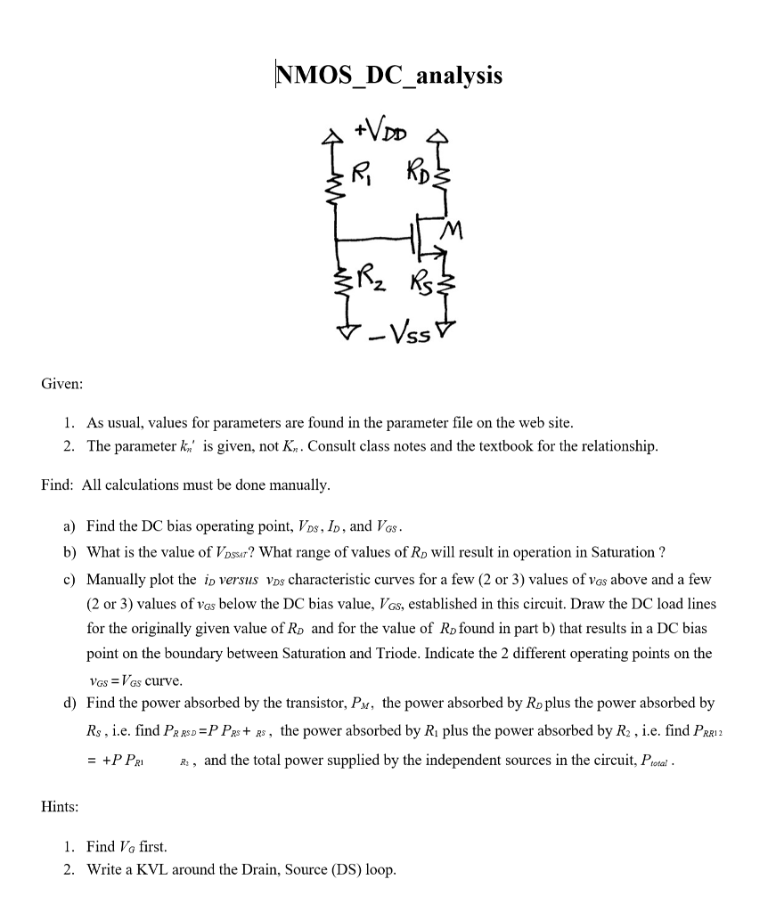 Solved VDD = 15 V VSS = 15 V R1 = 3.3 MOhms R2 = | Chegg.com