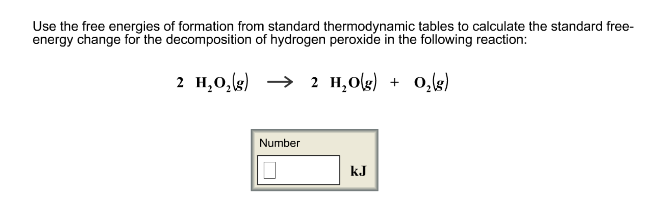 Solved Use the free energies of formation from standard | Chegg.com