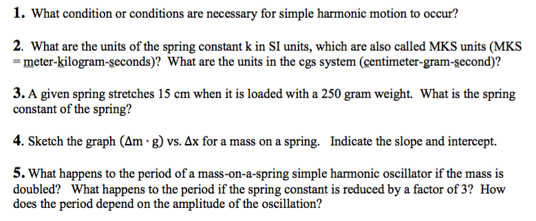 Solved What condition or conditions are necessary for simple | Chegg.com