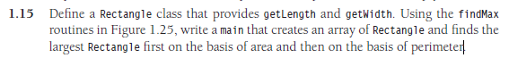 Solved Define a Rectangle class that provides getLength and | Chegg.com