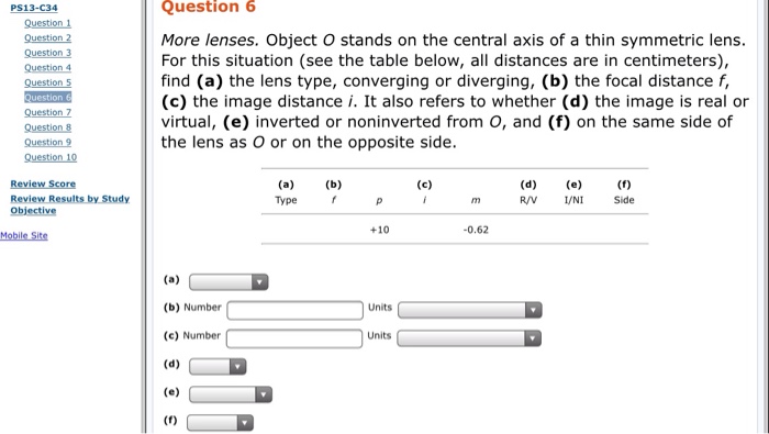 Solved Object O stands on the central axis of a thin | Chegg.com