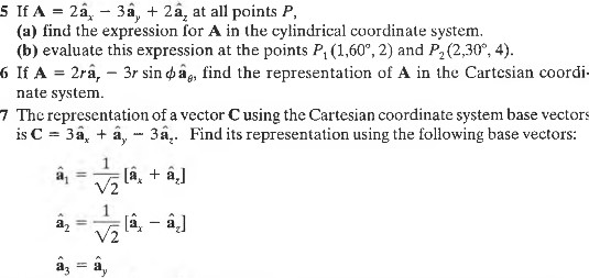 Solved If A = 2a_x - 3a_y + 2a_z at all point P, (a) find | Chegg.com