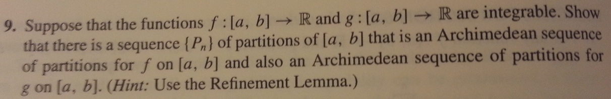 Solved Suppose that the functions f : [a, b] rightarrow R | Chegg.com