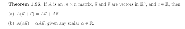 Solved If A is an m times n matrix, u vector and v vector | Chegg.com