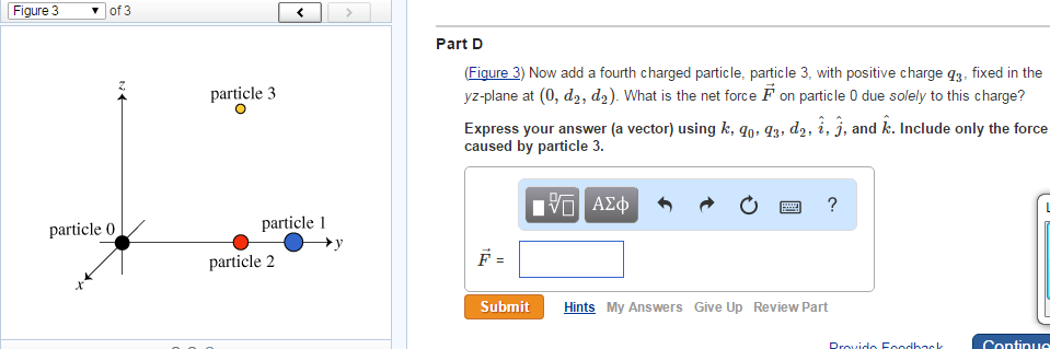 Solved T of 3 Figure 3 particle 0 particle 3 particle 1 | Chegg.com