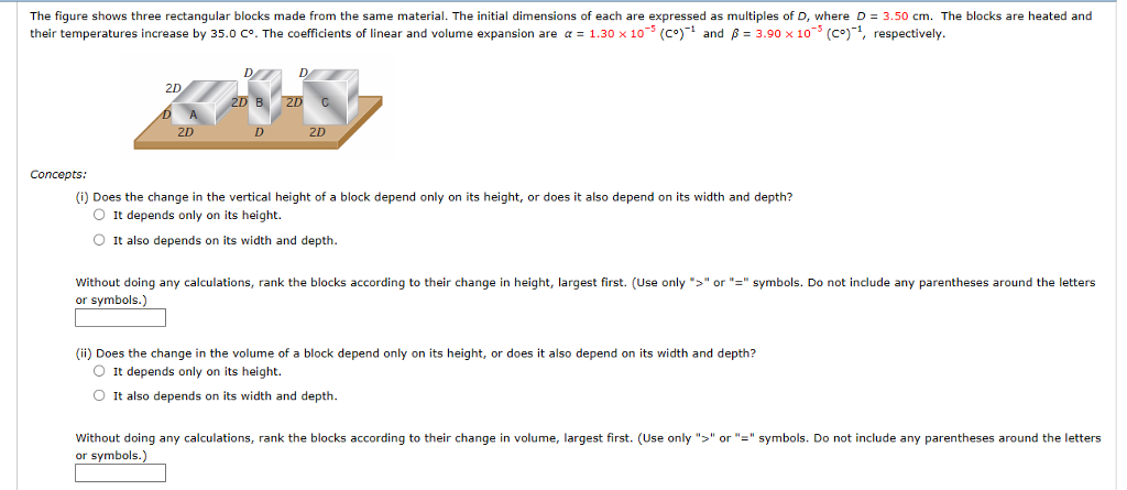 Solved The figure shows three rectangular blocks made from | Chegg.com