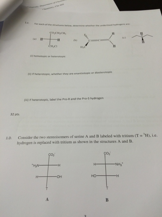Solved For each of the structures below, determine whether | Chegg.com