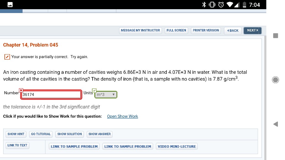 Solved MESSAGE MY INSTRUCTOR FULL SCREEN PRINTER VERSION | | Chegg.com