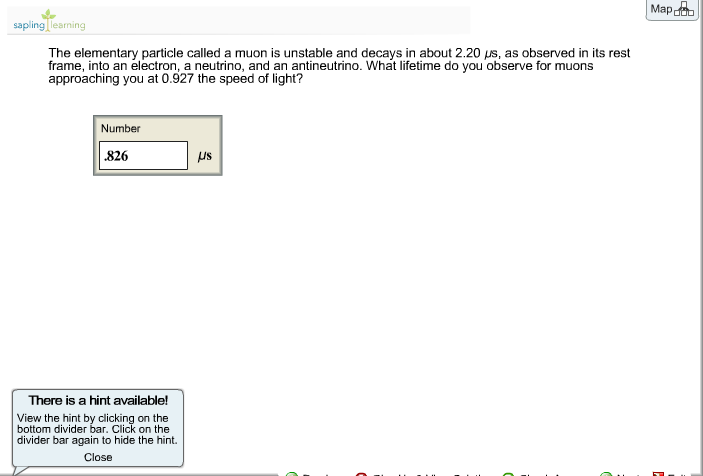 Solved The elementary particle called a muon is unstable and | Chegg.com
