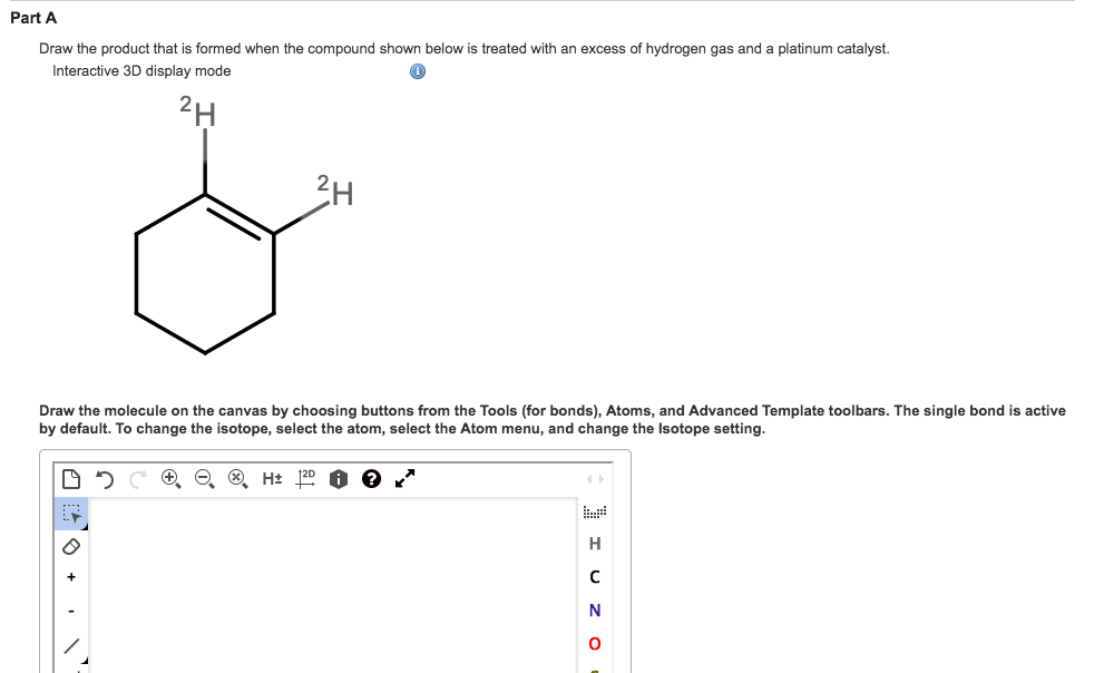 Solved Part E CH3 HBr Draw the molecule on the canvas by | Chegg.com
