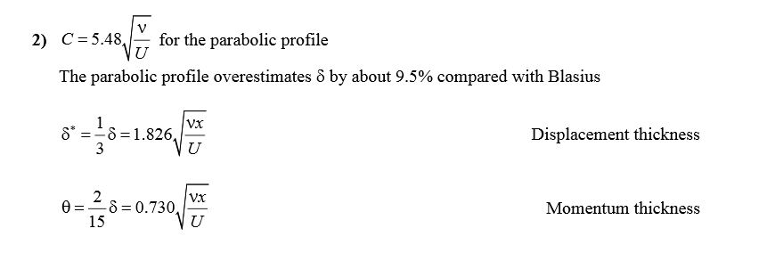 Solved 2) Consider again the parabolic profile from Problem | Chegg.com
