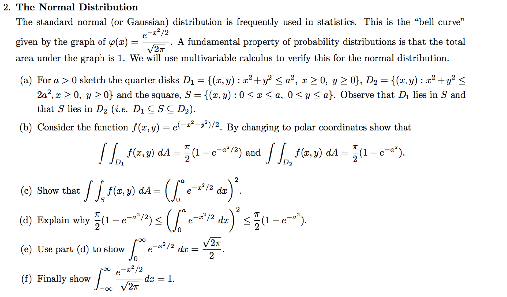 The Normal Distribution The standard normal (or | Chegg.com