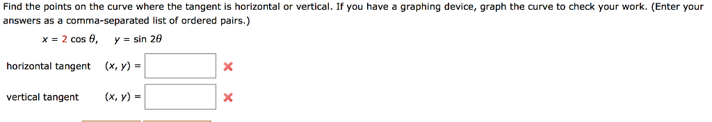 Solved Find the points on the curve where the tangent is | Chegg.com