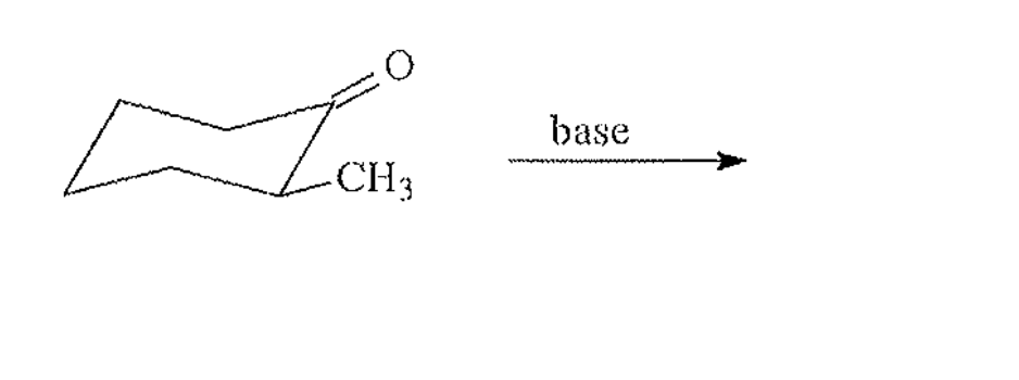 Solved When ketones are treated with bases, they are | Chegg.com