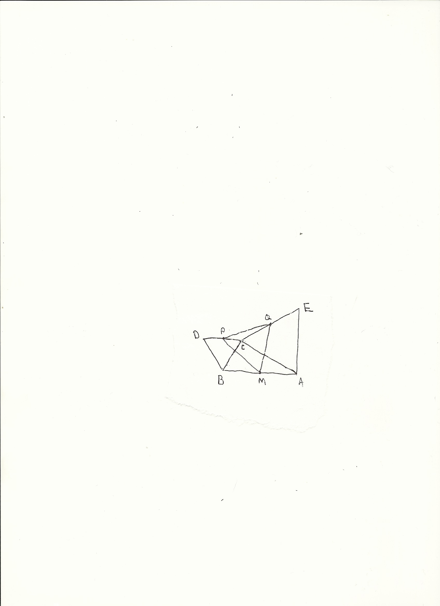 On two sides of an arbitrary triangle ABC, two | Chegg.com