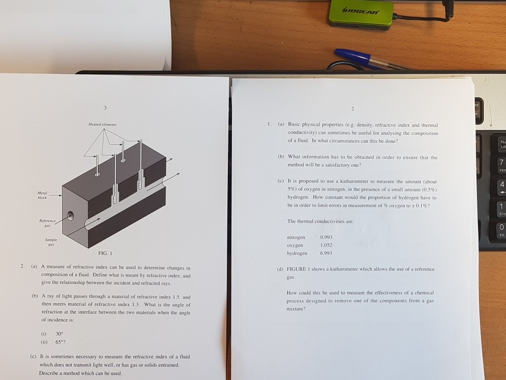 Solved Heared clements I. (a) Basic physical properties | Chegg.com
