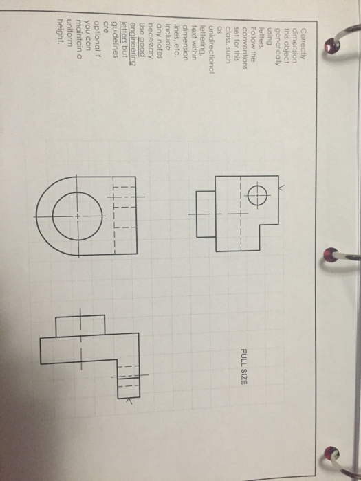 Solved Correctly dimension this object generically using | Chegg.com