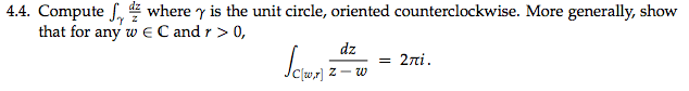 Solved Compute integral_gamma where gamma is the unit | Chegg.com