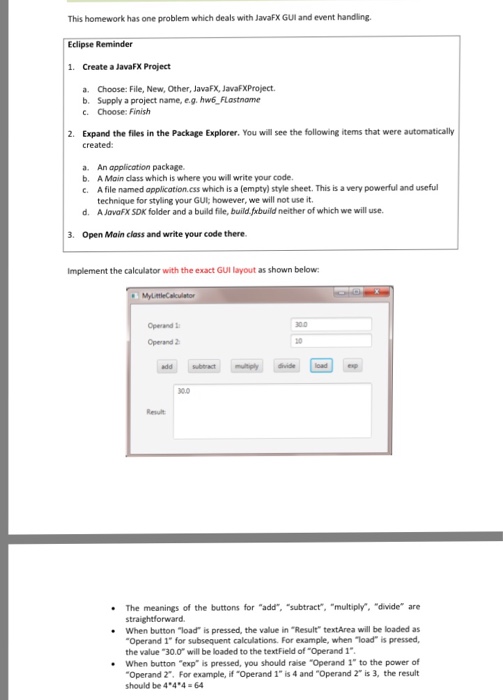 Solved This Homework Has One Problem Which With Java Fx Gui 
