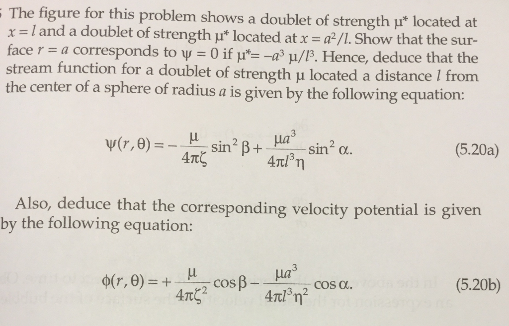 Solved The figure for this problem shows a doublet of | Chegg.com