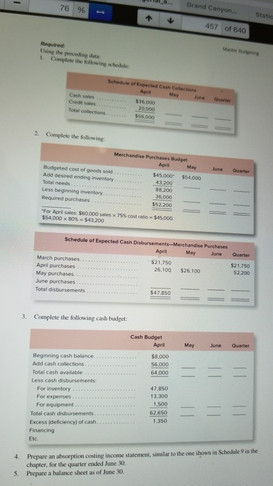 Solved nd in total, for next year PROBLEM 9-27 Completing a | Chegg.com