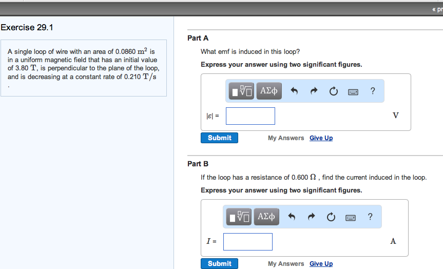 Solved A single loop of wire with an area of 0.0860 m^2 is | Chegg.com